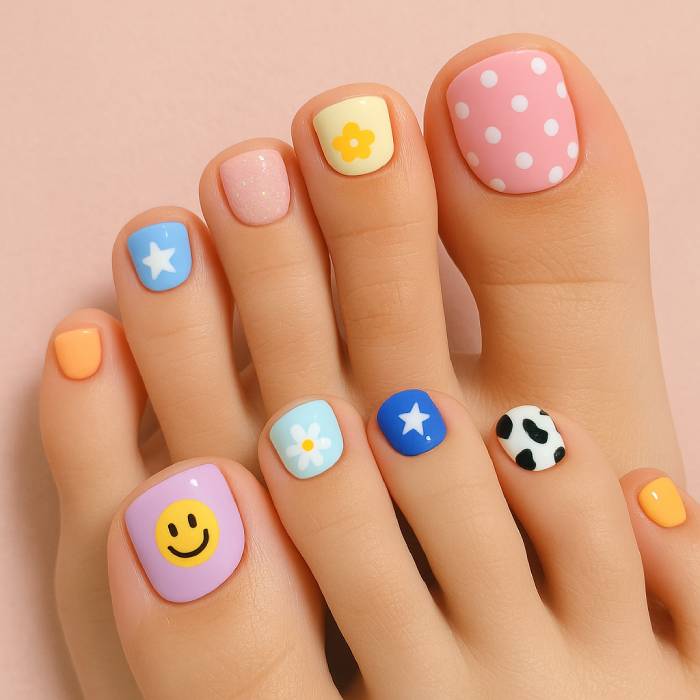 15 DIY Toe Nail Art Designs That Are Cute, Trendy, and Fun - Lots Diary