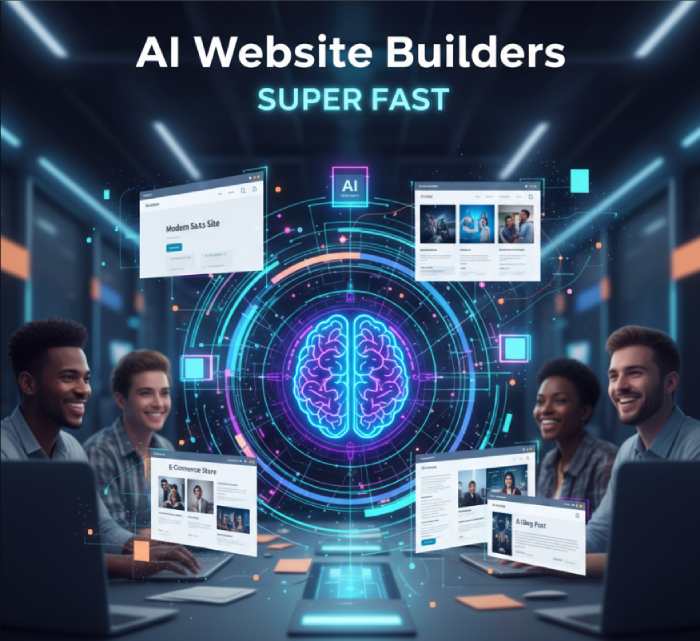 AI Website Builders (Super Fast with AI Help) - Lots Diary